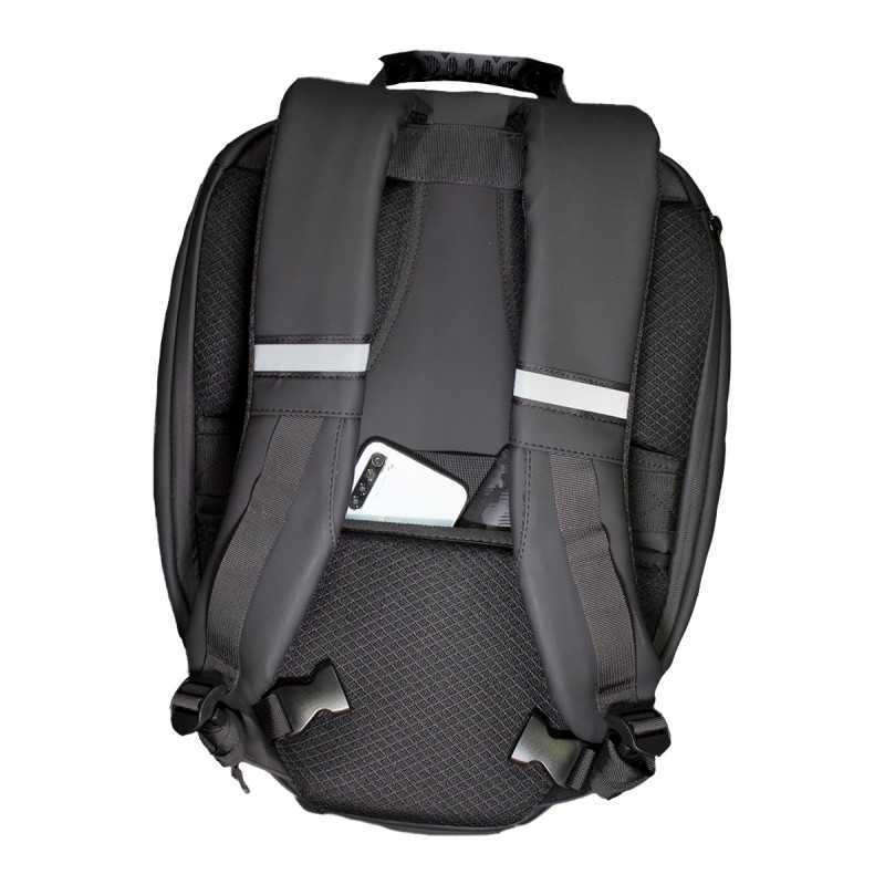 Led Rider Backpack Black Tamaño Grande Carbon